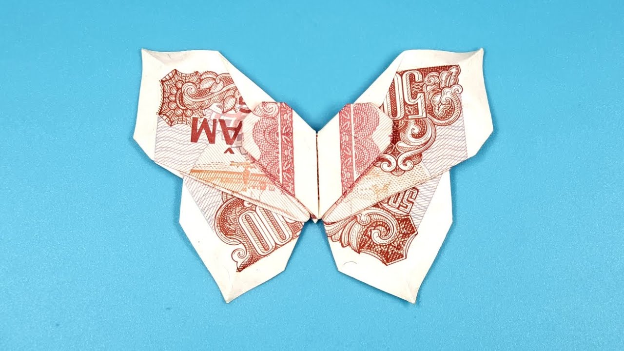 Tutorial Origami | How to make origami Wings Heart Butterfly | GAO ...