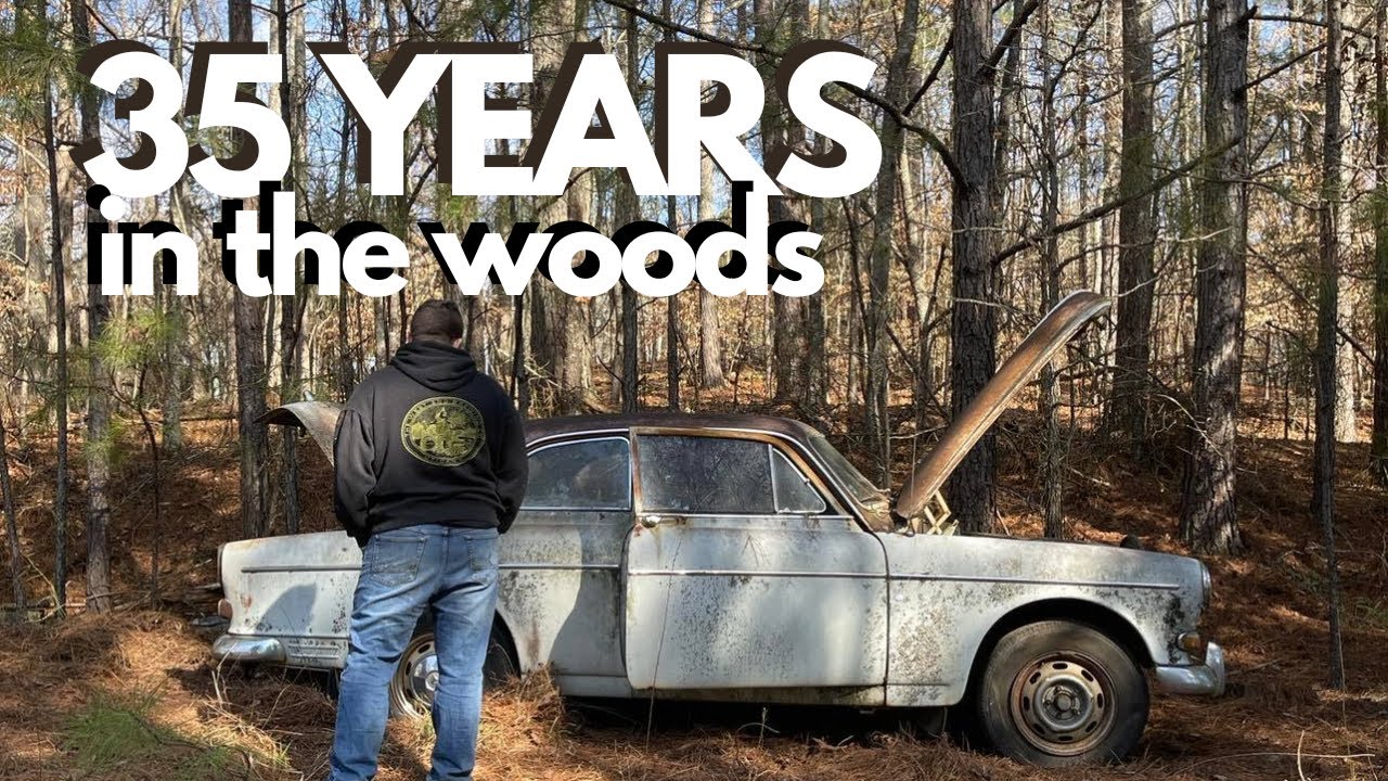 35 Years Abandoned 67 Volvo Amazon 122s - The First Look - Pt1 - YouTube