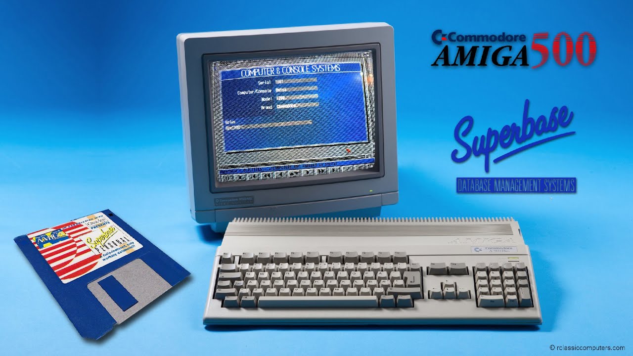 Amiga - SuperBase - YouTube