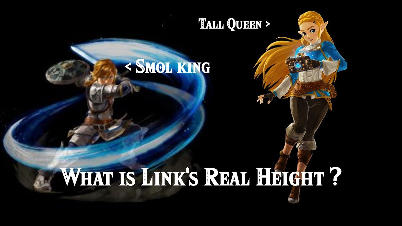 What is link's real height in age of calamity - YouTube