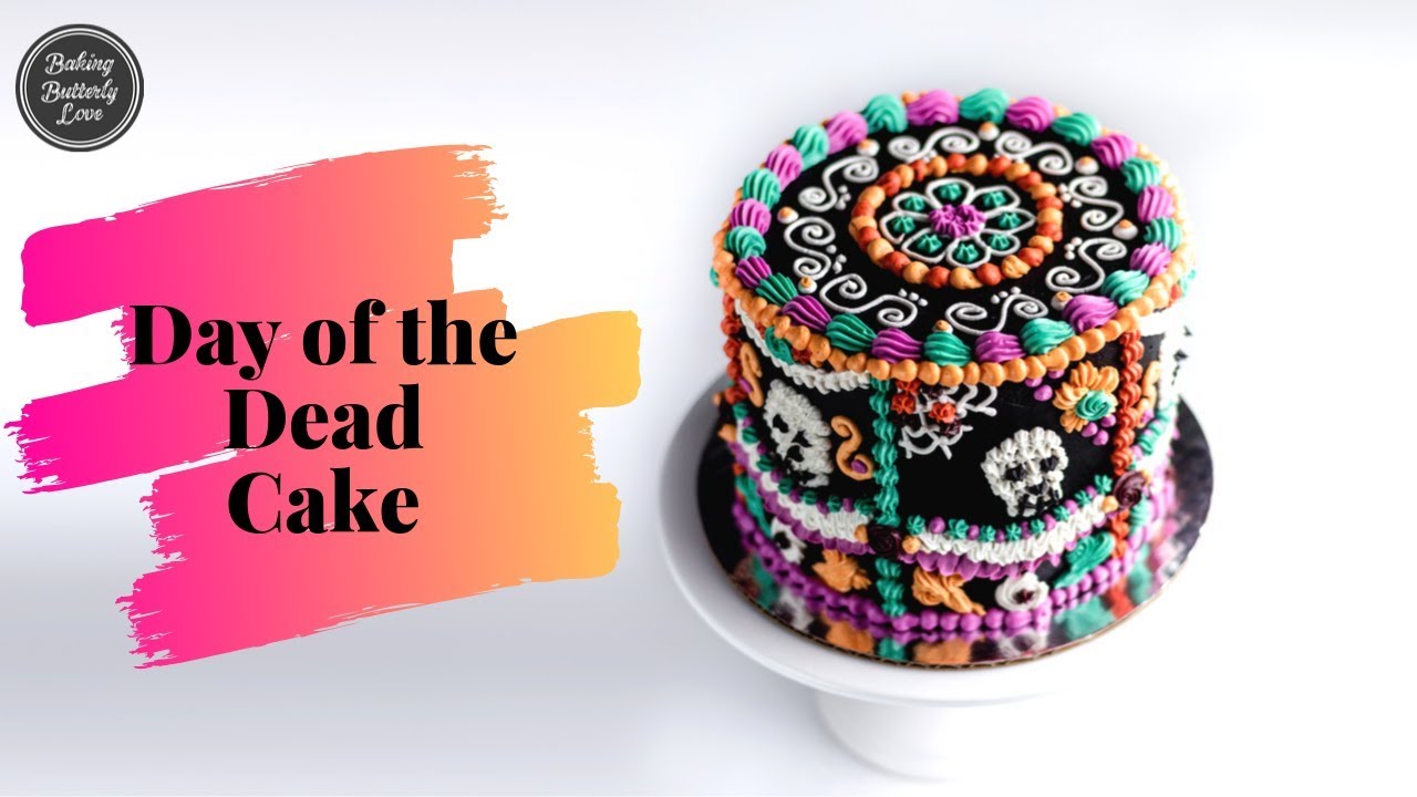 Day of the Dead Cake Decorating - YouTube
