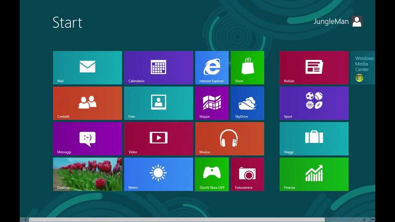 Installazione Media Center su Windows 8 Release Preview - YouTube