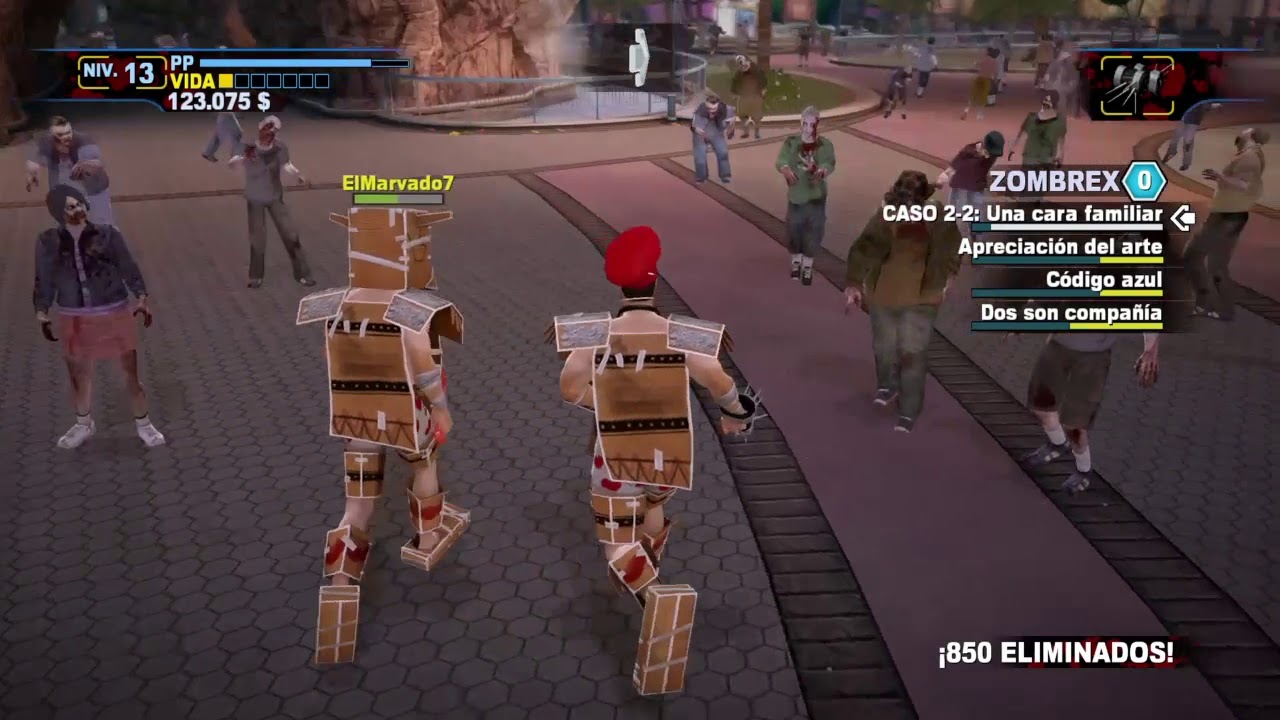 "Enfrentando a Shaggy Ultra instinto" Dead Rising 2 Of the Record Con ...