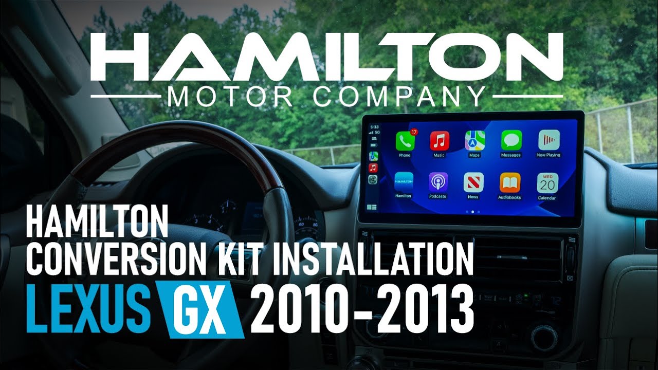 2010-2013 Lexus GX Premium Conversion Kit | CarPlay & Android Auto ...