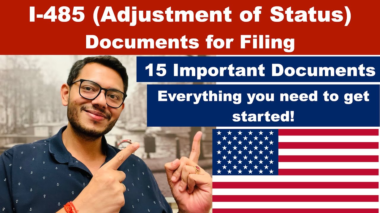 I-485 Green Card | Documents for filing #greencard #uscis #immigration ...