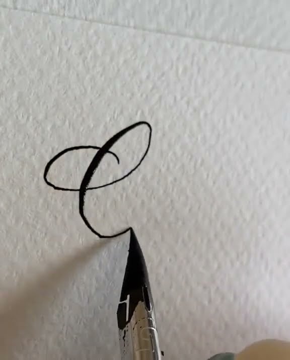 C for Charlie! - Modern Calligraphy Alphabet - YouTube