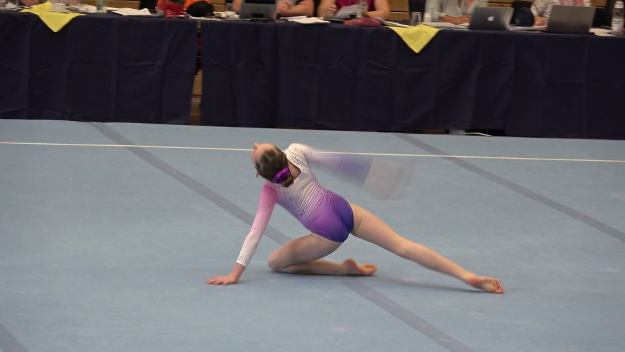 Deutsche Jugendmeisterschaften 2019 Sarah Heinemann Fx AA - YouTube