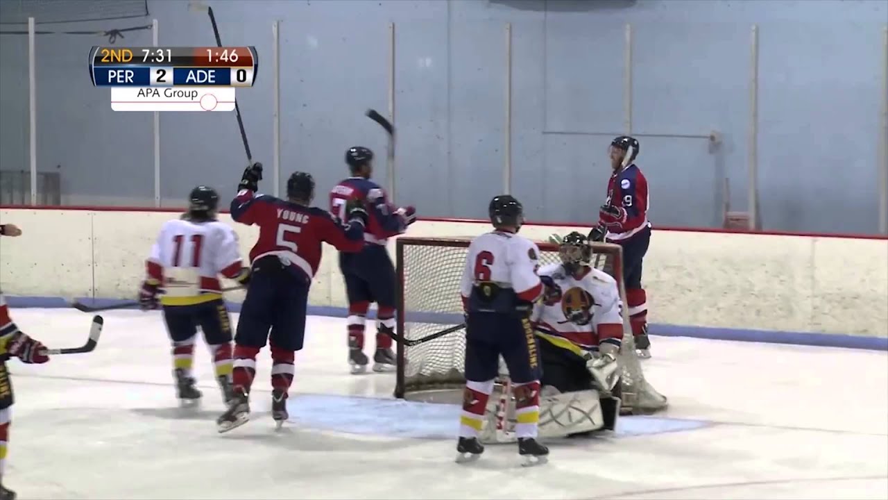AIHL 2014 - Week 9: Adelaide Adrenaline @ Perth Thunder - YouTube