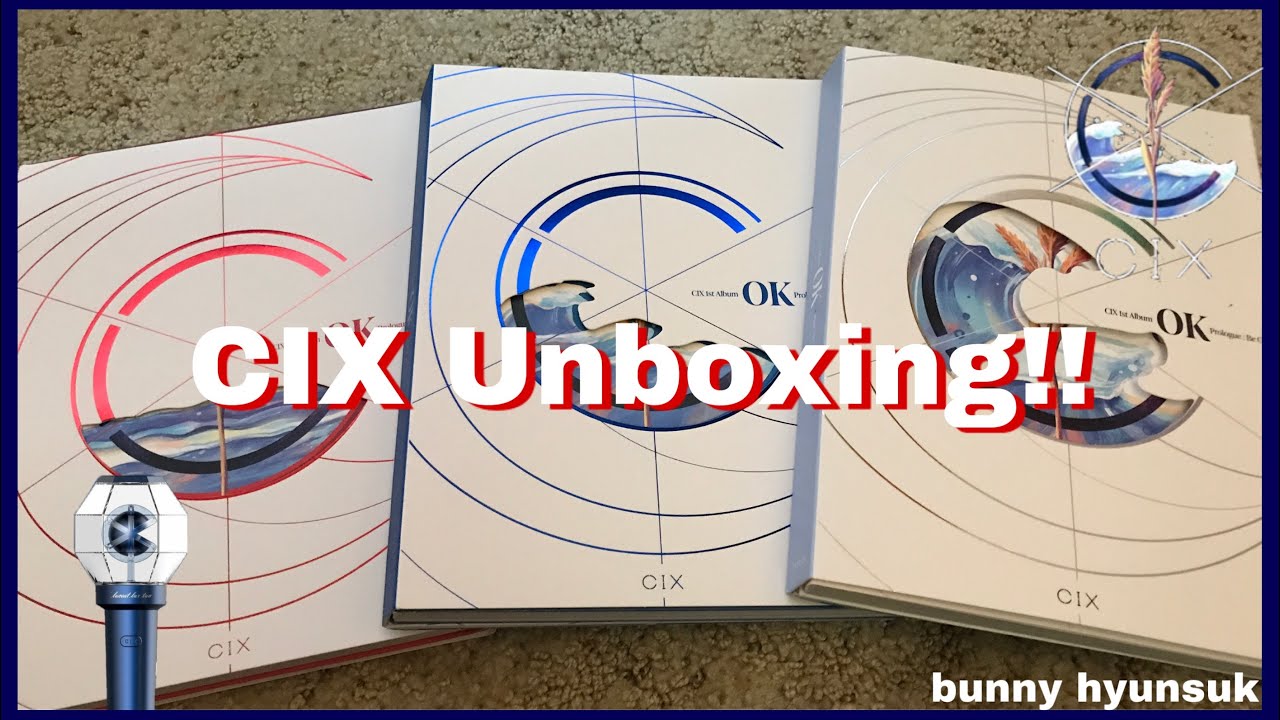 CIX Be OK Album Unboxing - YouTube