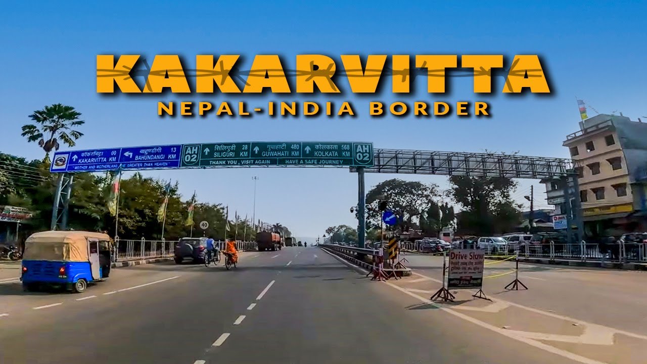 The End Point Of Nepal | Nepal - India Border | #kakarvitta - YouTube