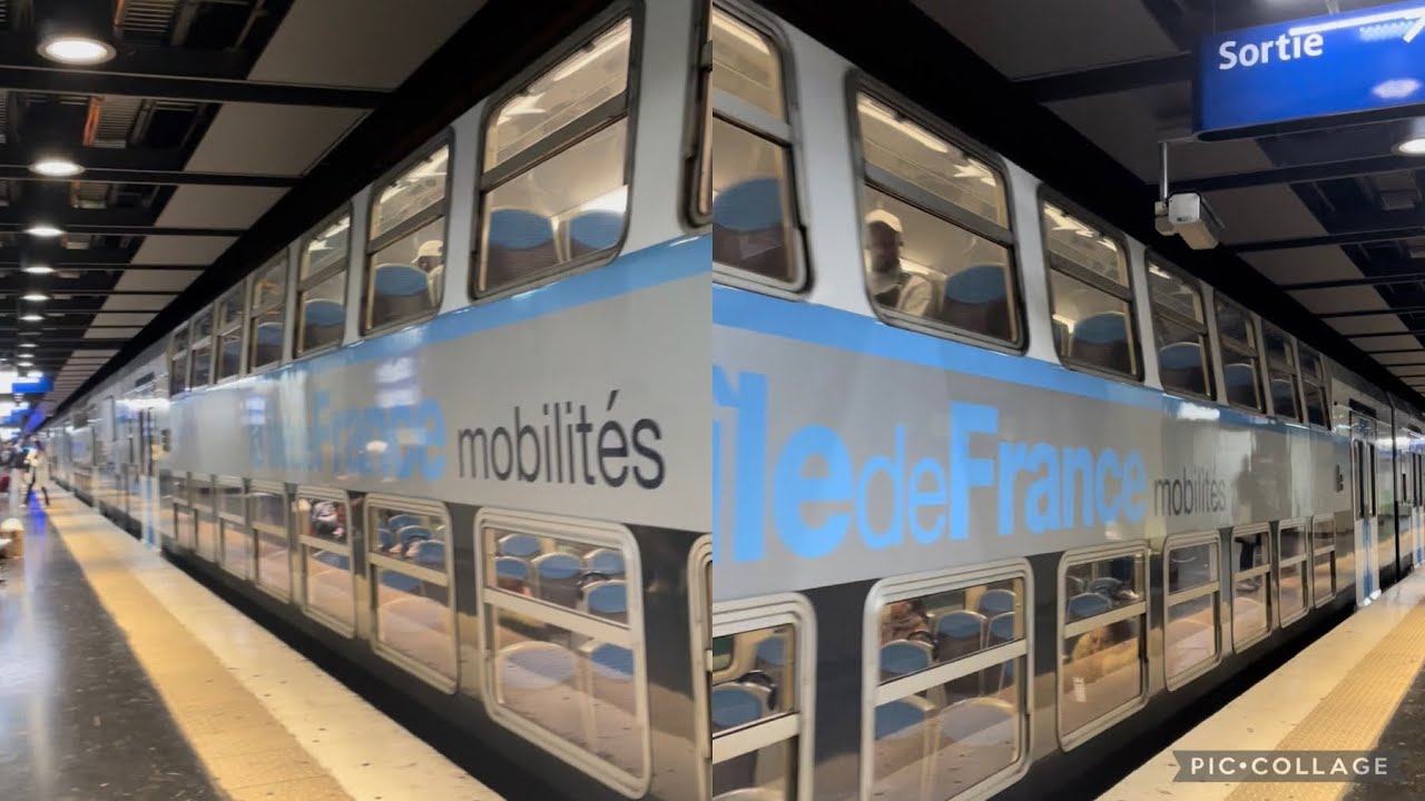 Long train coming 😁 #paris #france - YouTube