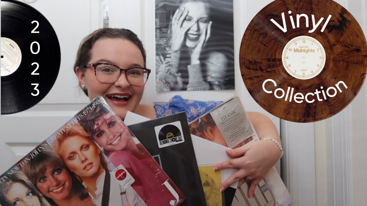 MY UPDATED VINYL COLLECTION (SUMMER 2023) - YouTube
