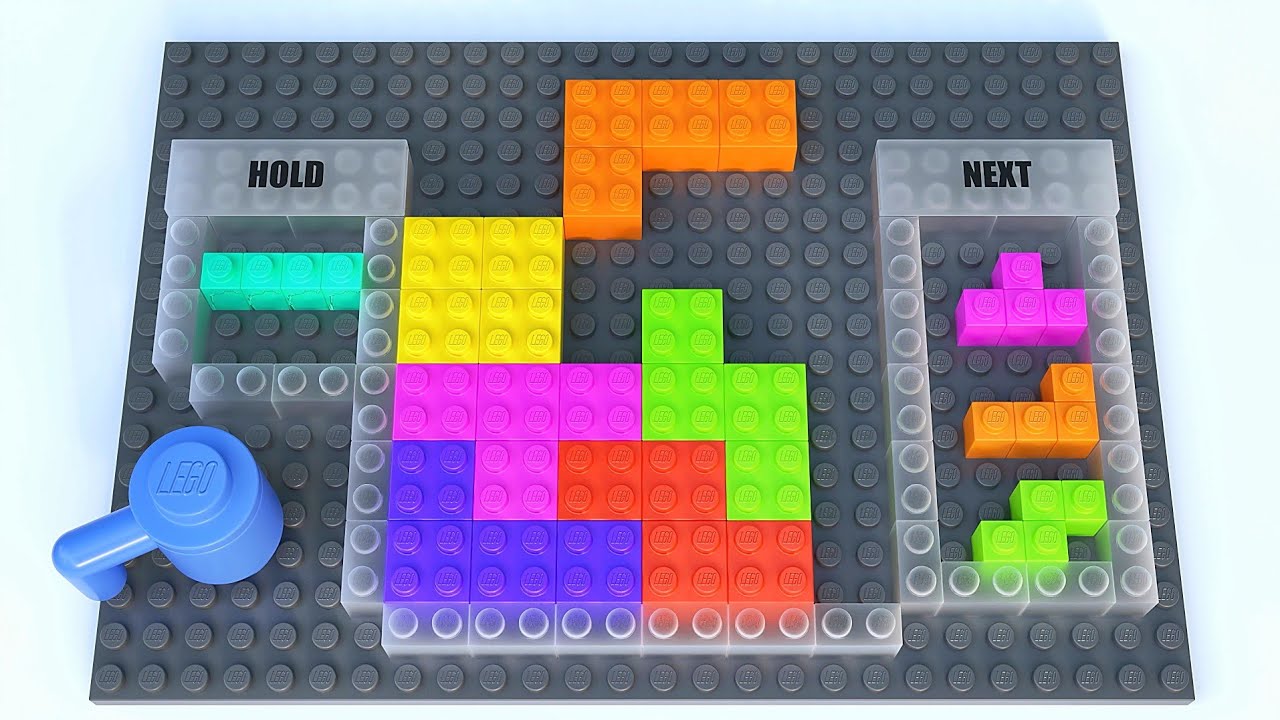 LEGO TETRIS Dekaris v.02 - YouTube
