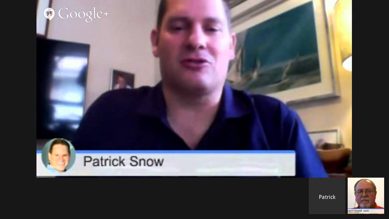 An interview with Patrick Snow - YouTube