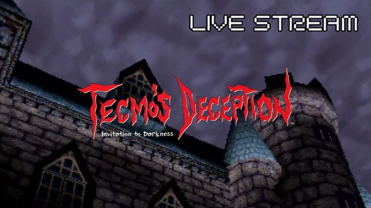 Tecmo's Deception Live Stream (PS1) - BawesomeBurf - YouTube