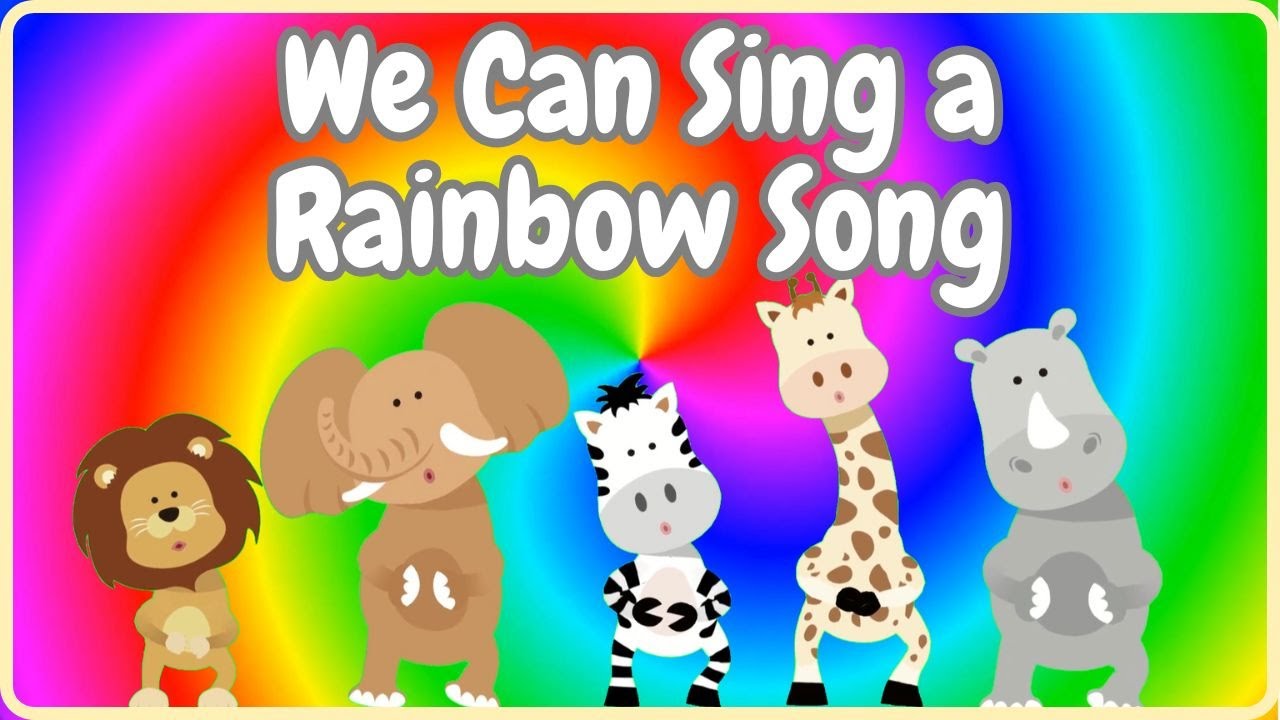 Songs For Kids | Learning Rainbow Colors | Colors Of The Rainbow Song ...