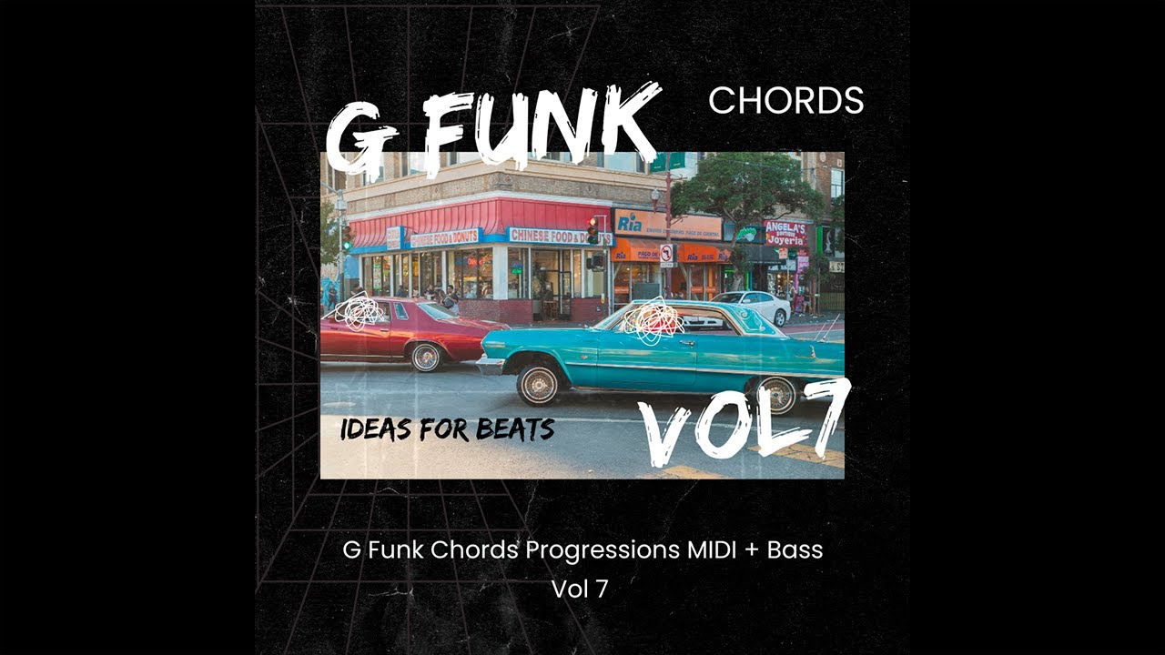 G Funk Chords Progression + Bass Vol 7 MIDI - YouTube