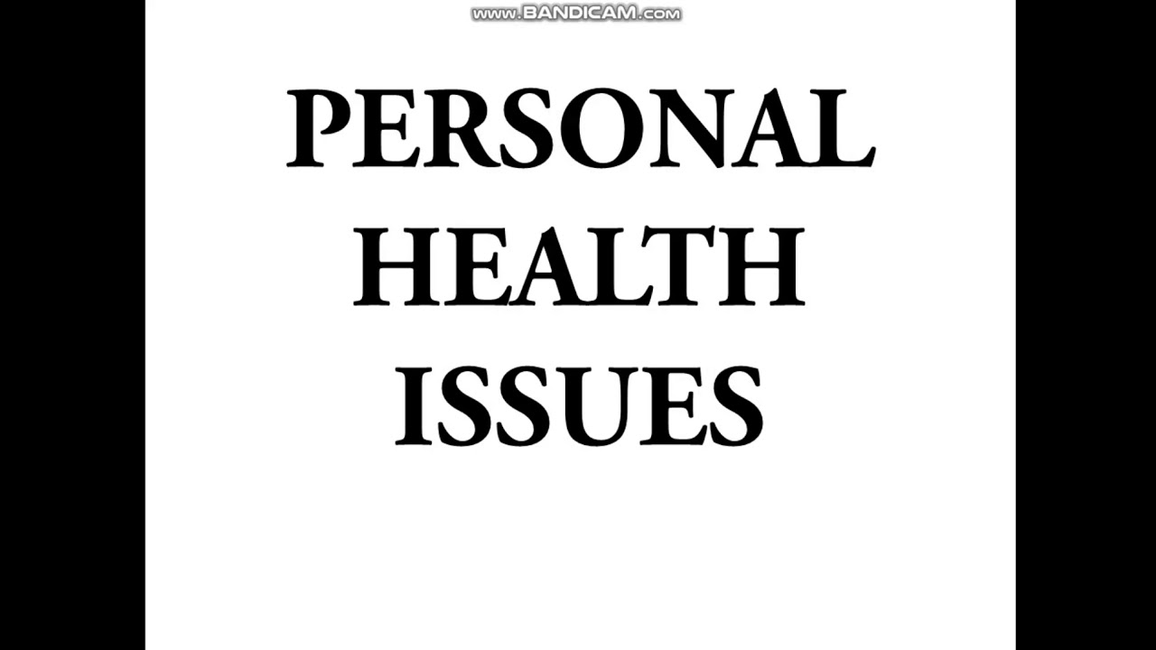 PERSONAL HEALTH ISSUES (Height, Weight & Eye problems) - YouTube