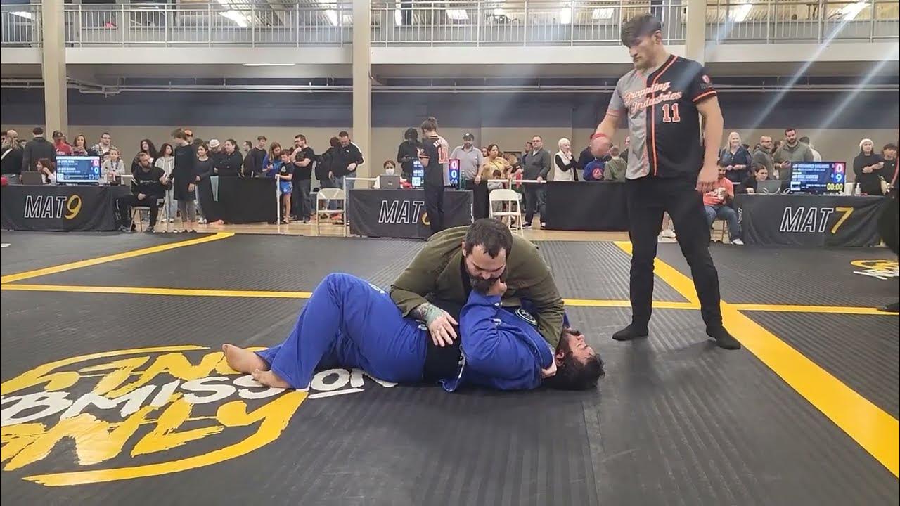 Grappling Industries Chicago 10-7-23 Master 1 Gi absolute WB First place Match. Tom Pickney ...