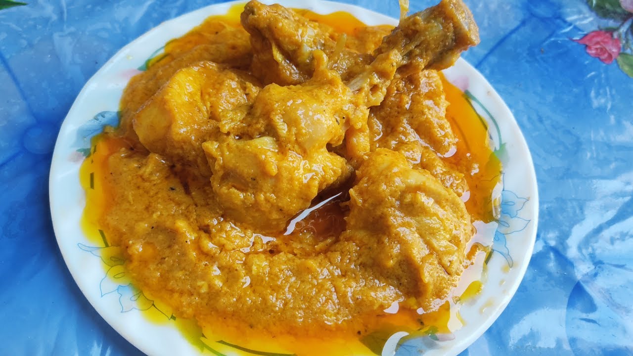 creamy chicken curry recipe || tasty & easy creamy chicken curry recipe ...