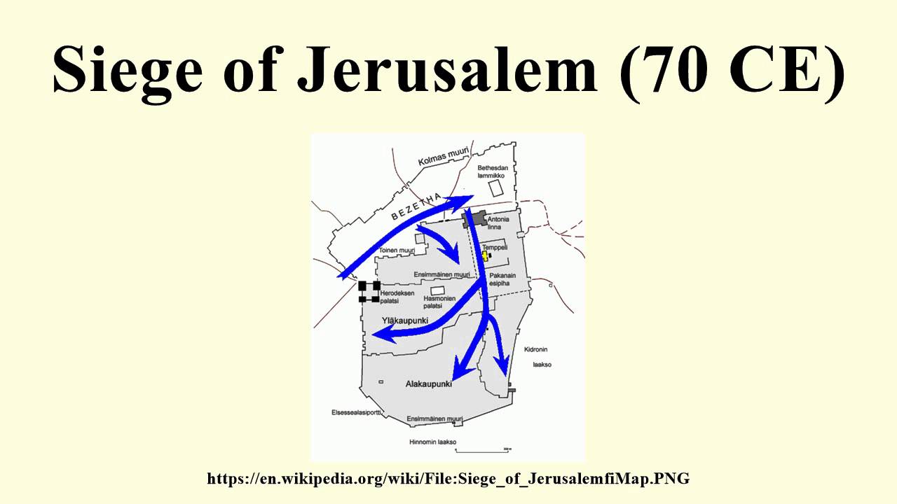 Siege of Jerusalem (70 CE) - YouTube