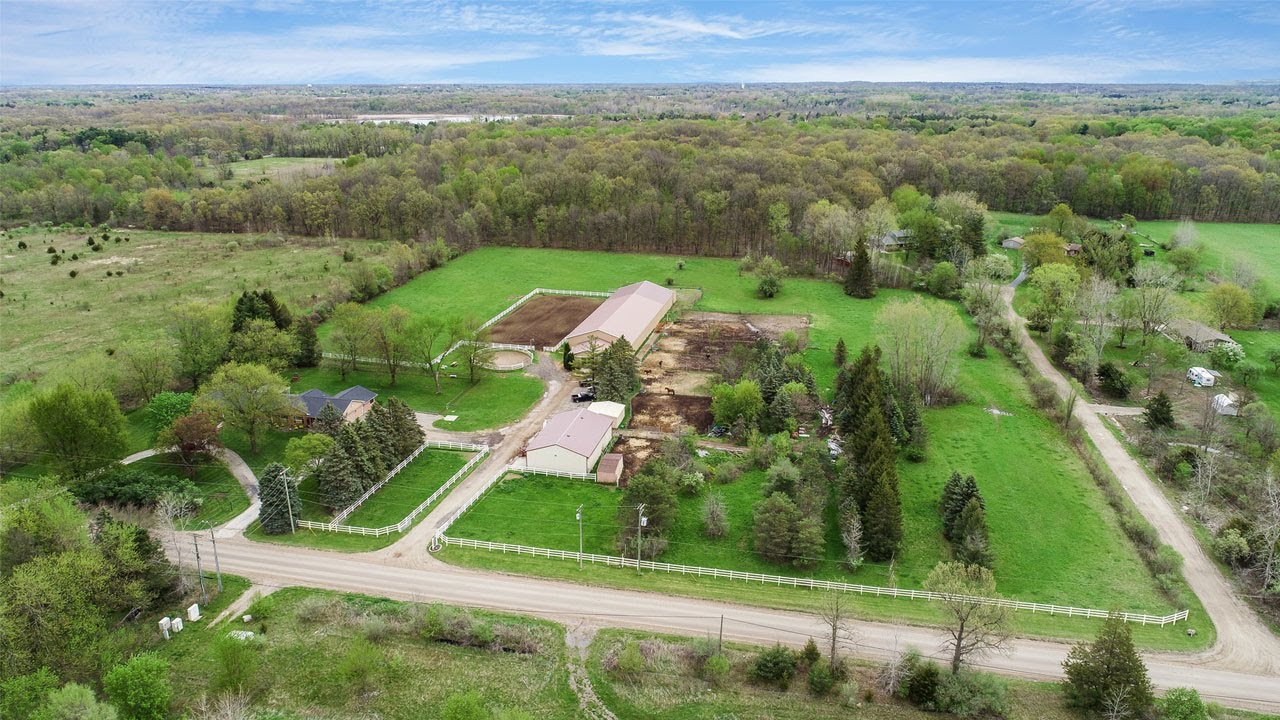 SOLD! Horse Farm. 11271 N Rushton, South Lyon, MI. Listed by Nichole ...