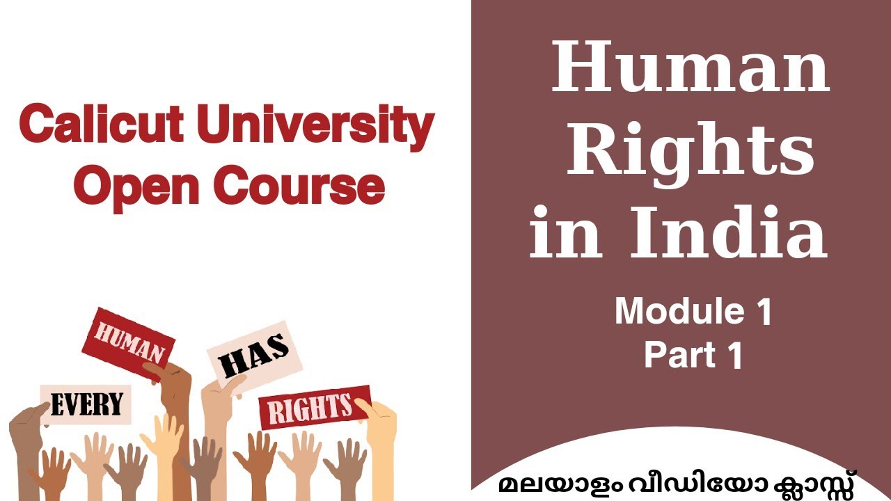 Human Rights In India Calicut University 5th Semester Open Course human-rights-in-india-calicut-university-5th-semester-open-course