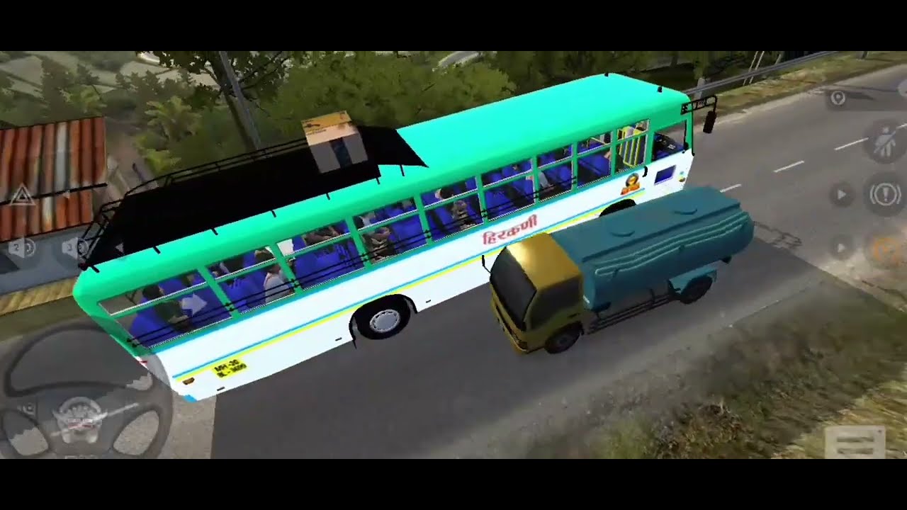 haryana roadways bus mod bussid - YouTube