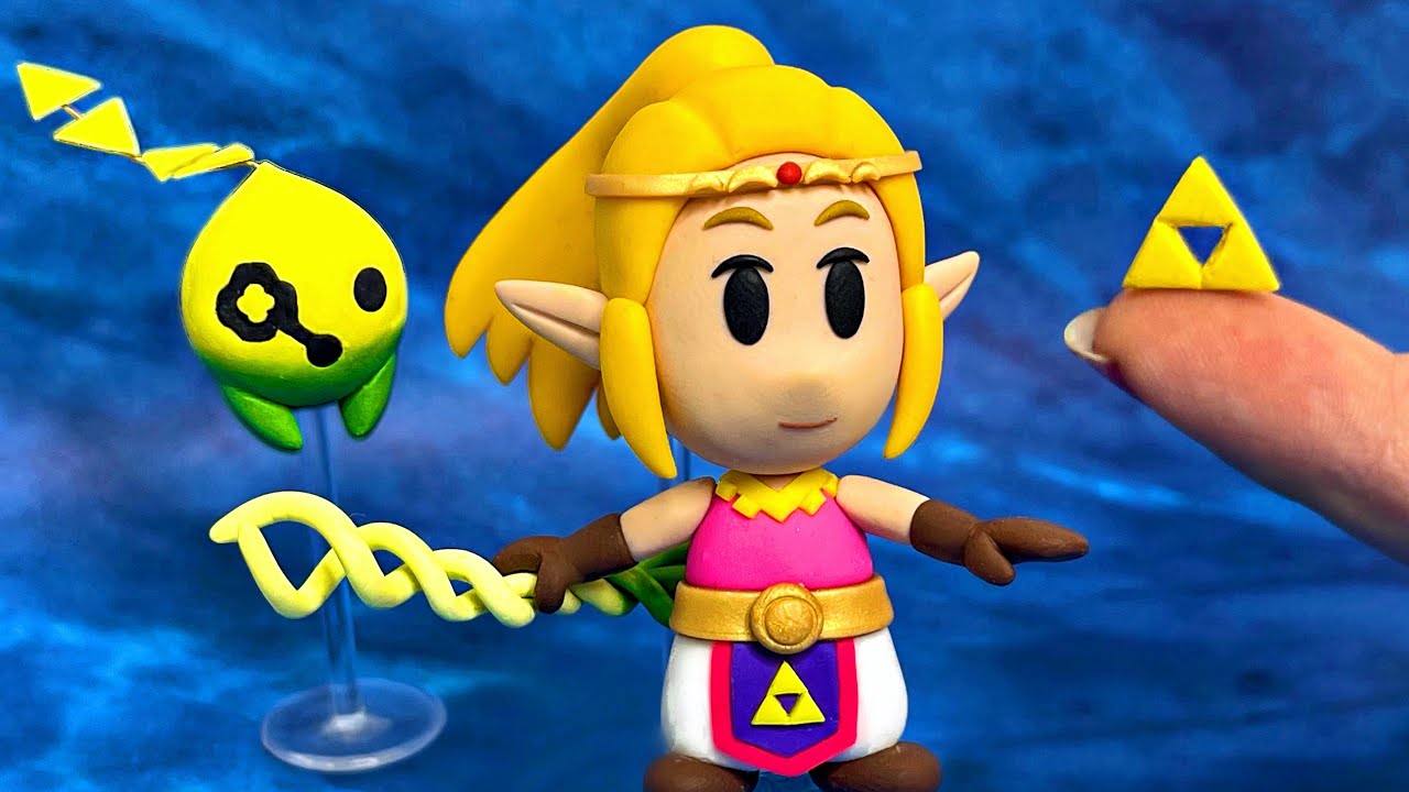 Making Zelda and Tri from The Legend of Zelda: Echos of Wisdom ...