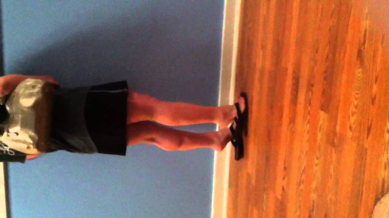Flip Flops With Muscular Calves Youtube