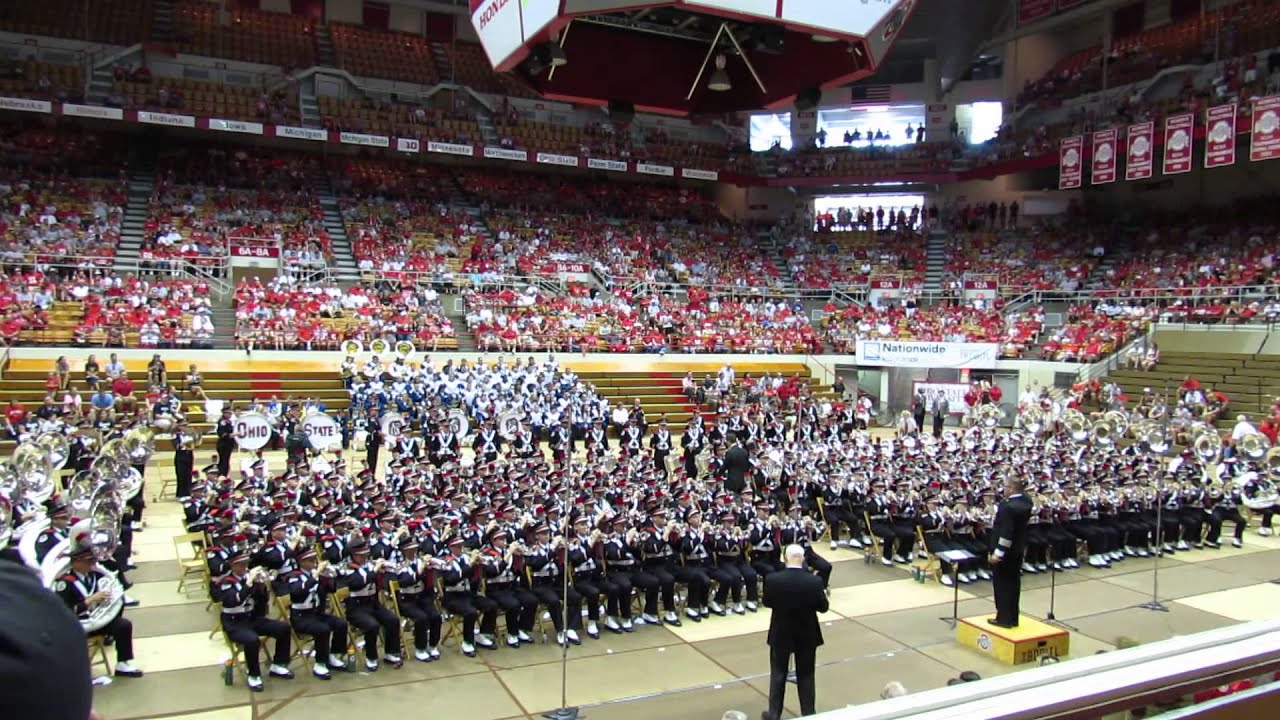 OSUMB Skull Session Pregame Music Battle Cry OSUMBlus and Script Ohio 8 ...