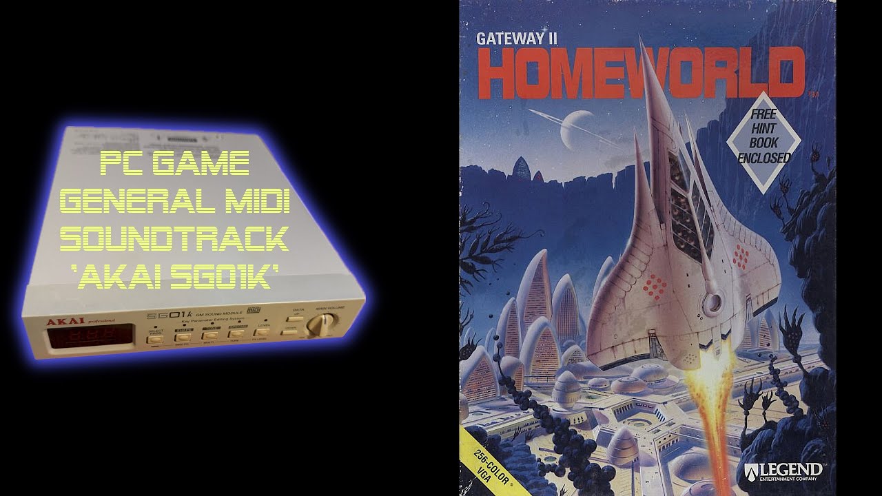 Gateway II - Homeworld (1993) - Akai SG01k - MIDI Soundtrack | OST ...