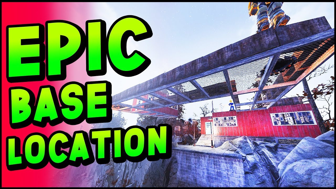 Fallout 76 - EPIC MOUNTAIN BASE! Building On TOP of a MOUNTAIN ...
