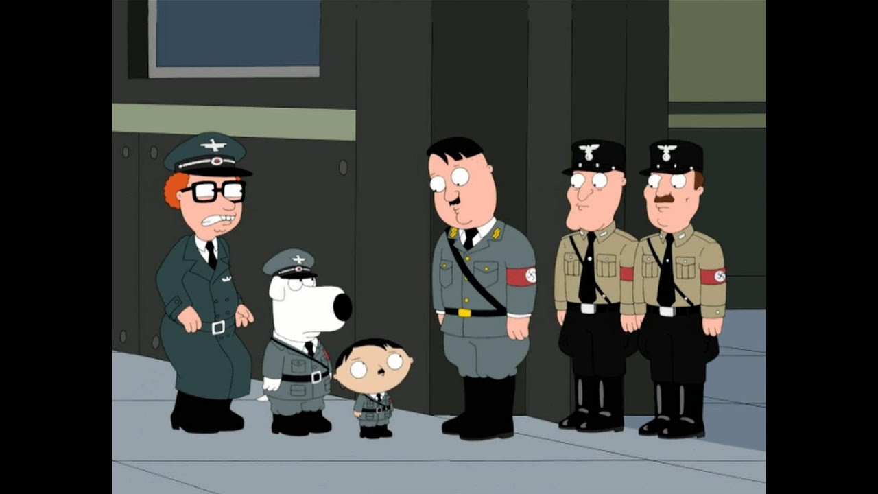 Family Guy: Stewie and Brian meets Hitler - YouTube
