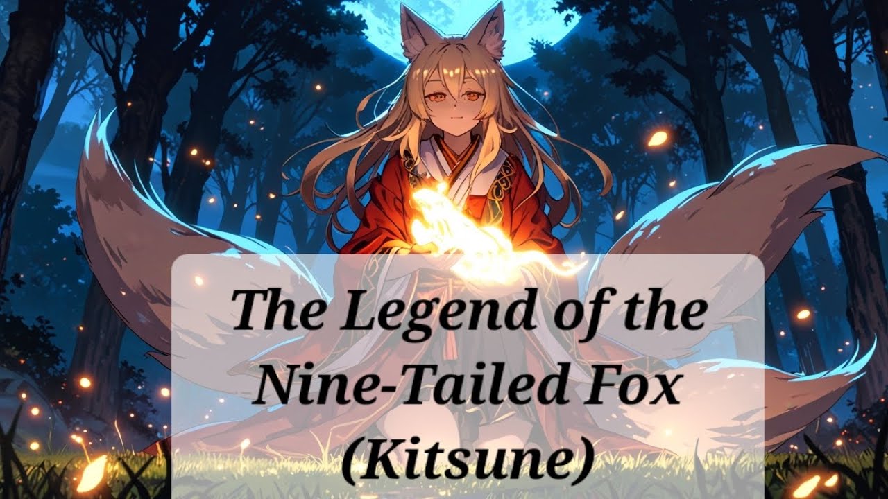 The Legend of the Nine-Tailed Fox (Kitsune) | Japanese legend - YouTube