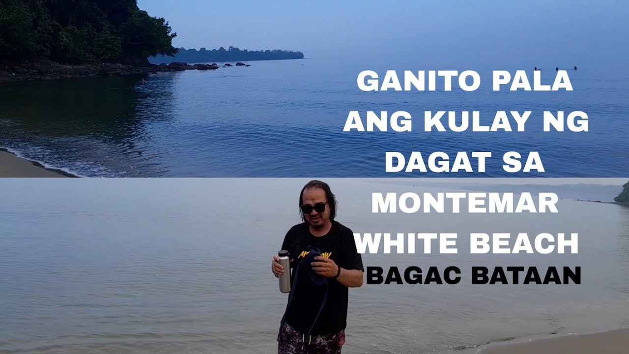 sitio salaman, at montemar white beach, sa bagac bataan - YouTube