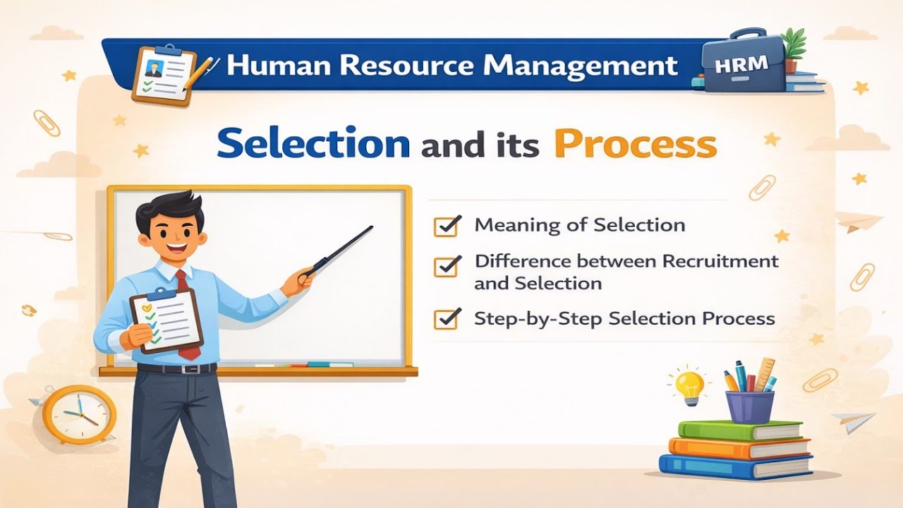 Selection & Its Process in HRM | Simple Explanation with Examples | HRM ...