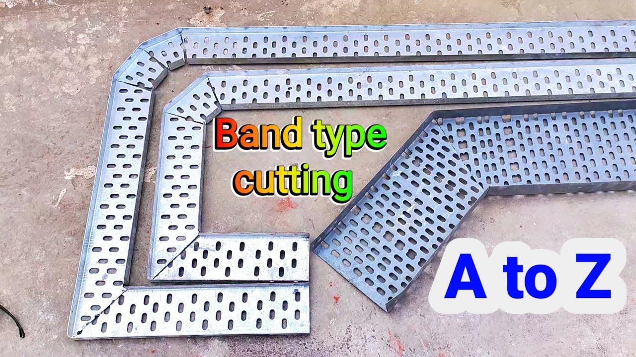 ट्रे को बैंड एल्बो कैसे बनाएं ।। tray cutting fitting Band and elbow A ...