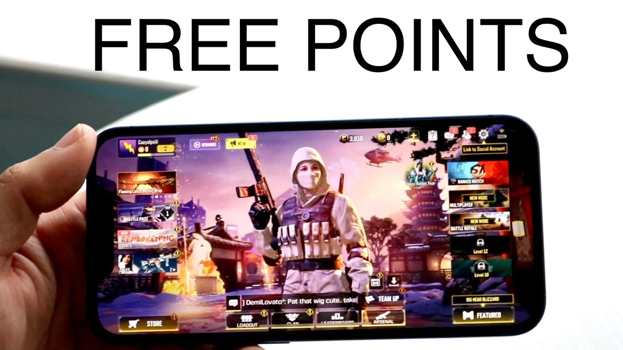 How To Get Free Points In Call Of Duty Mobile! (2023) - YouTube