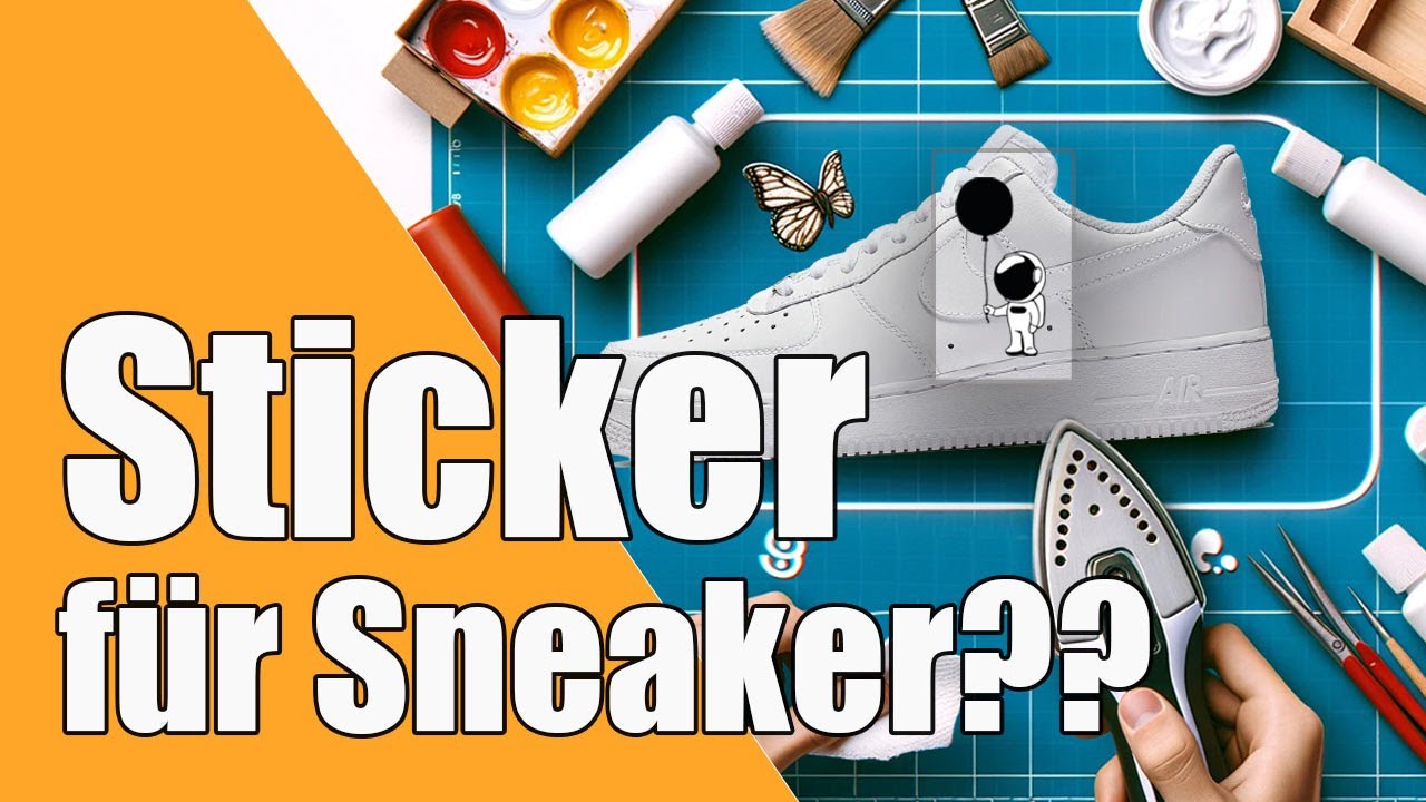 Custom Sneaker OHNE MALEN | leicht & in wenigen Minuten! - YouTube
