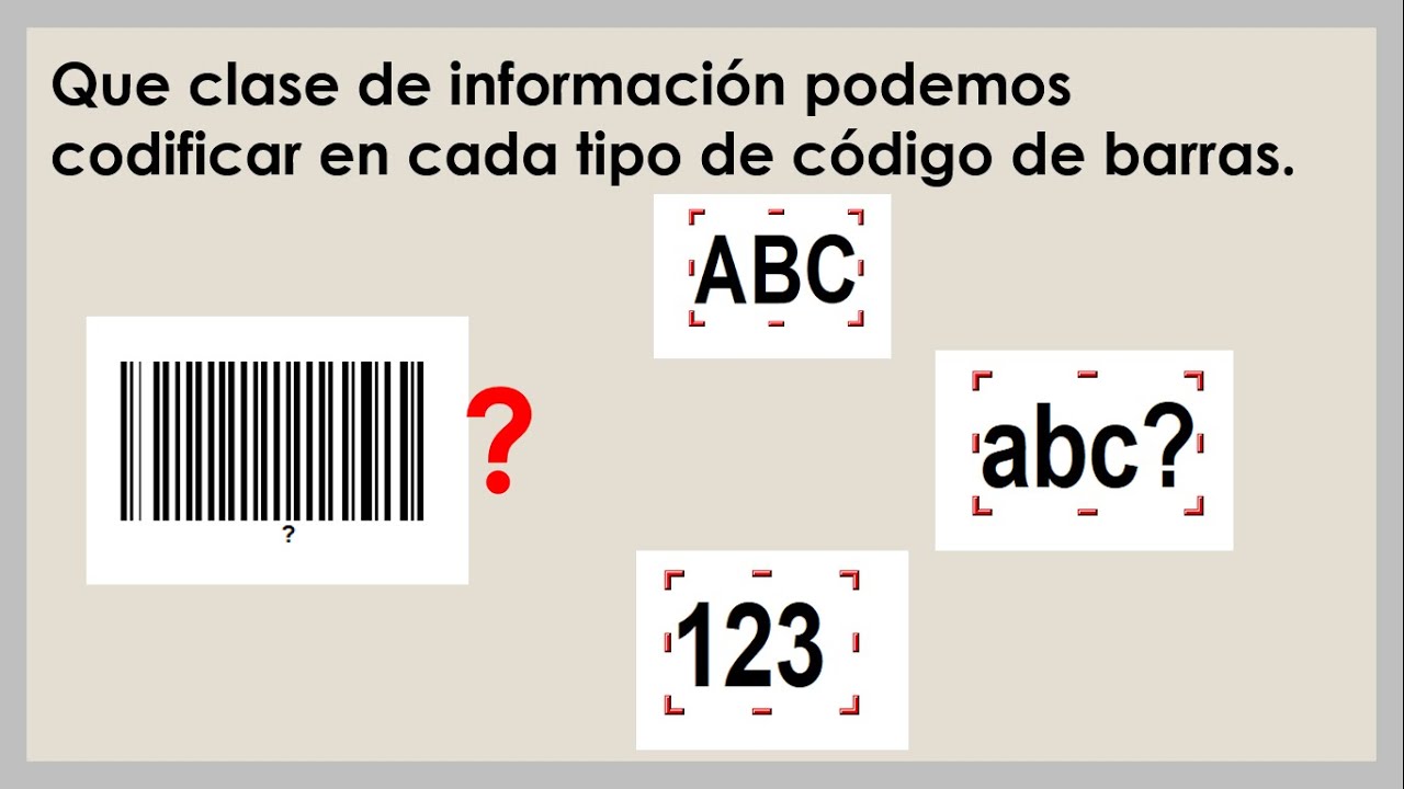 Tipos de codigos con sus caracteristicas que podemos usar en Label ...