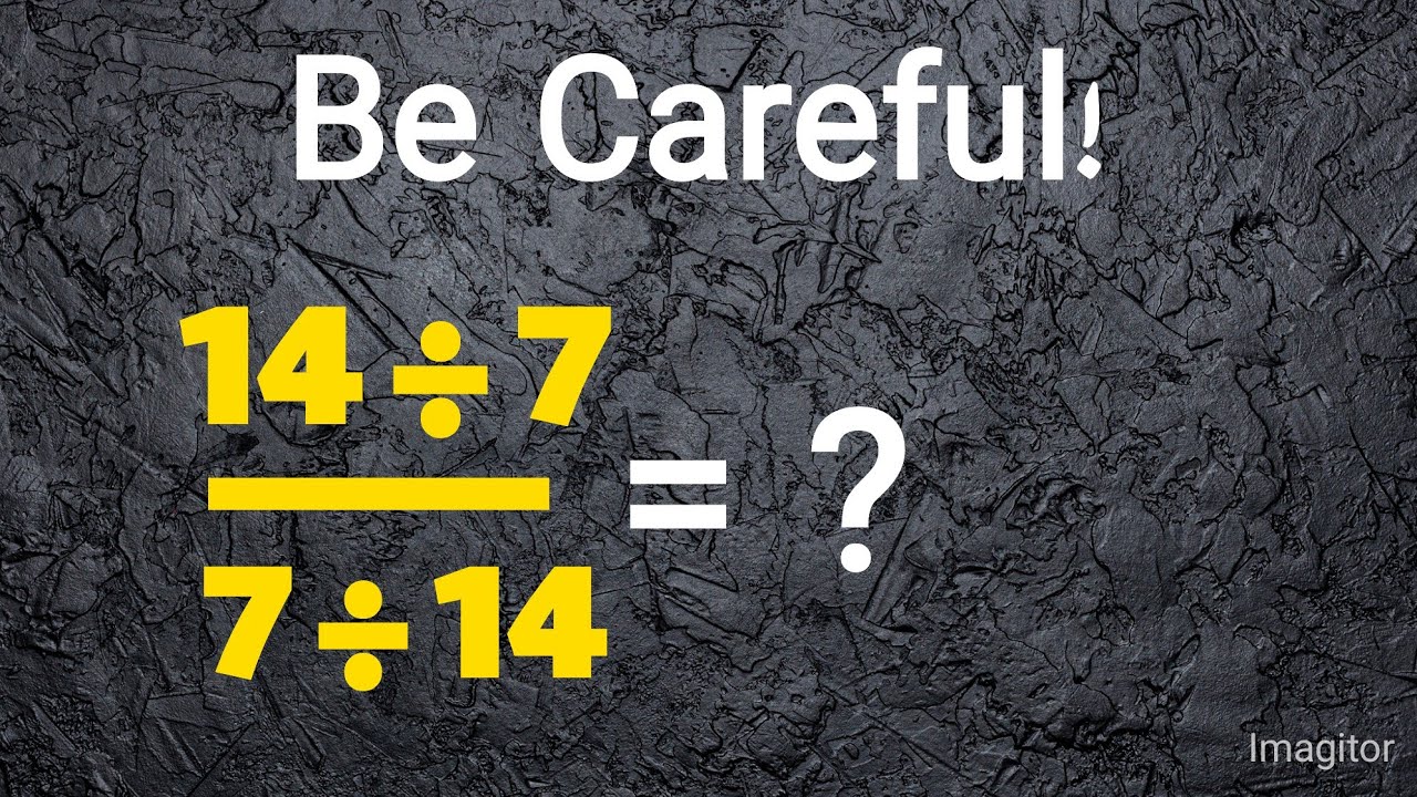 This Math Problem Tricks Everyone! - YouTube