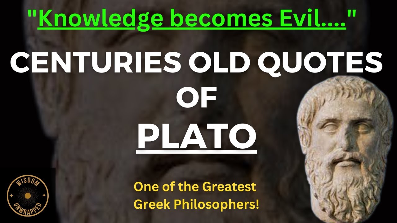 Famous Quotes of 'Plato' | Quotes | Ancient Wisdom - YouTube