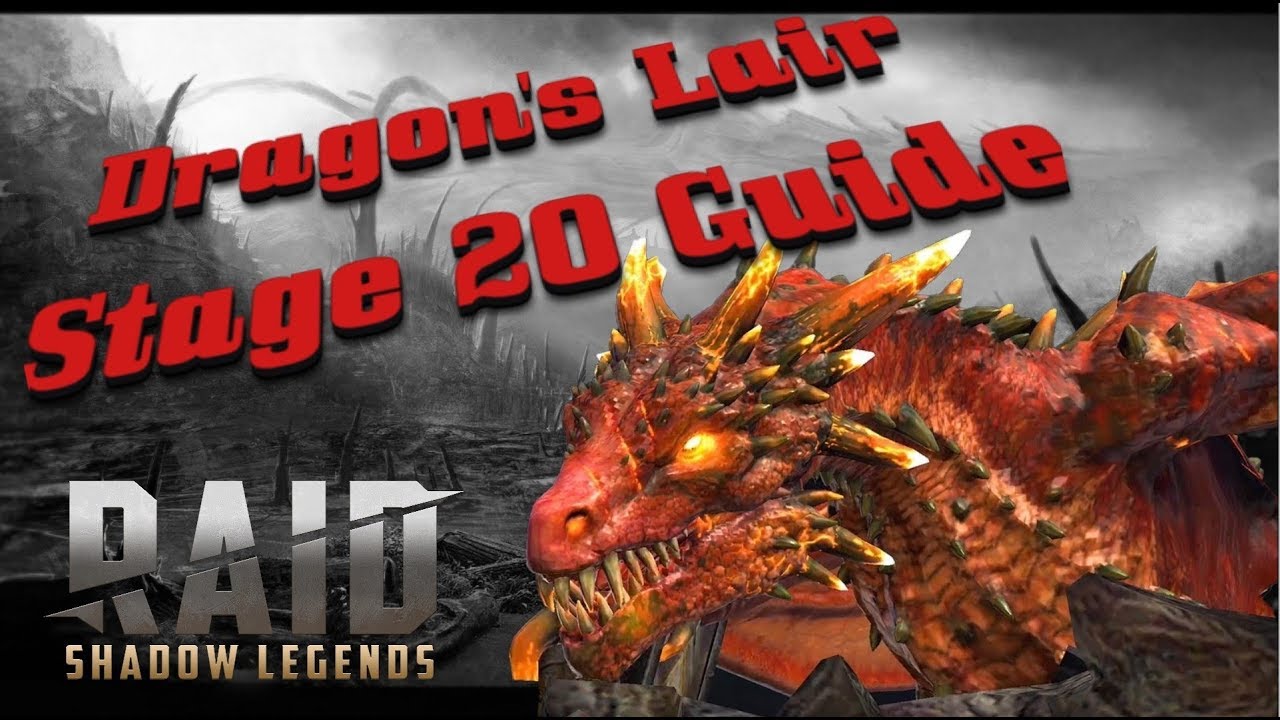 Raid Shadow Legends: Dragon's Lair Stage 20 Guide - YouTube