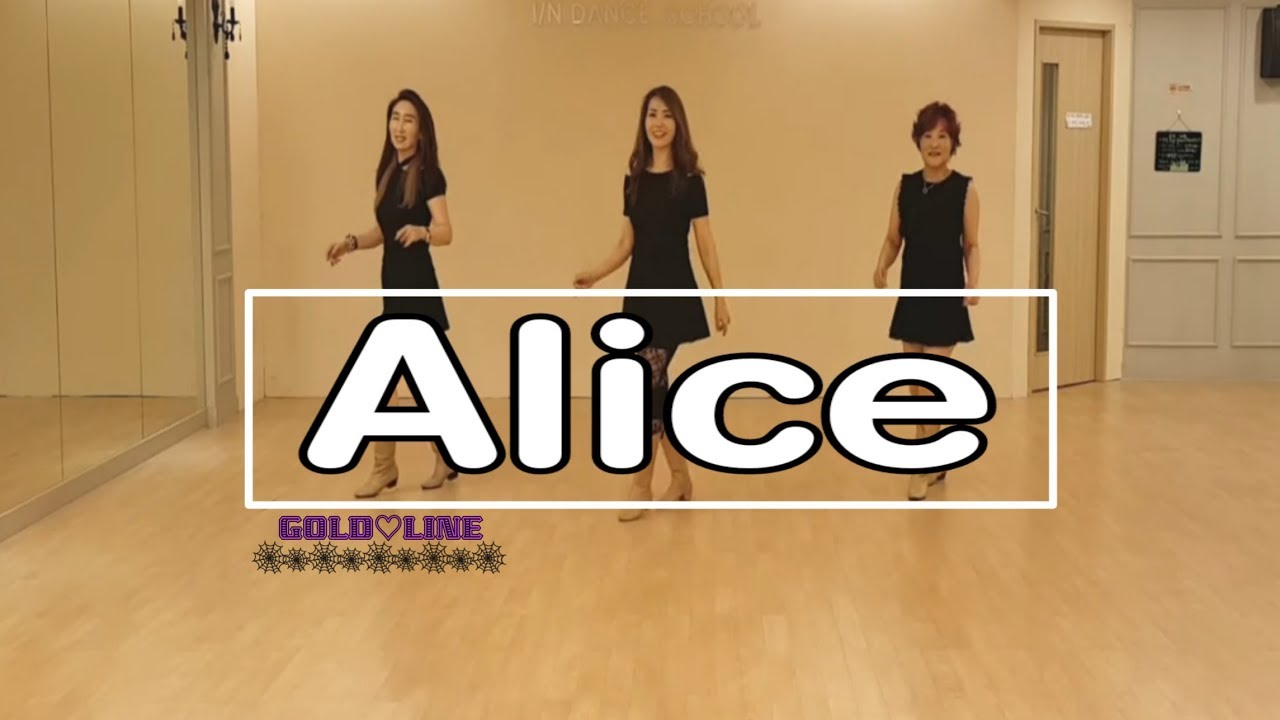 Alice Line Dance(Easy Improver)Daniel Whittaker – April 2018 - YouTube