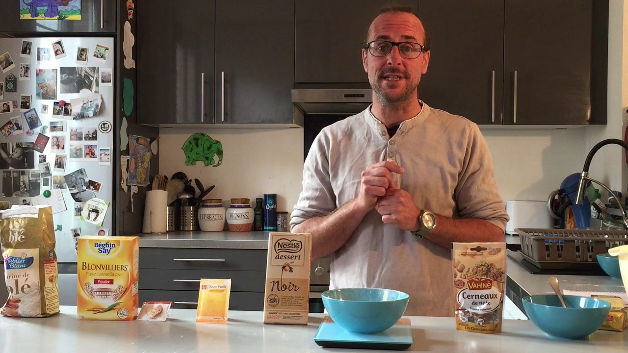 Un recette de cookies expliquée aux enfants - YouTube