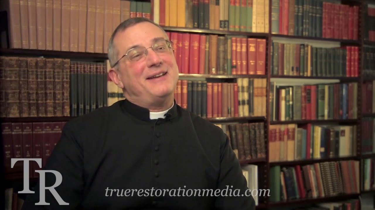 TR Media: Father Anthony Cekada, Work of Human Hands, Part I, with ...