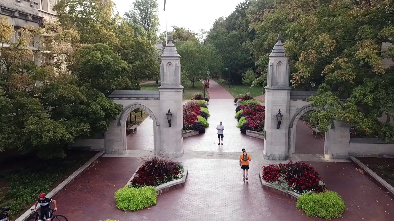 Indiana University by drone - YouTube