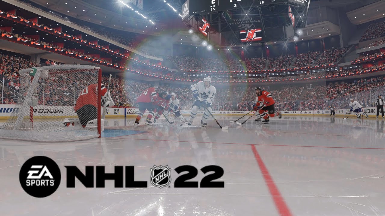 NHL 22 - TESTING THE GAMEPLAY - YouTube