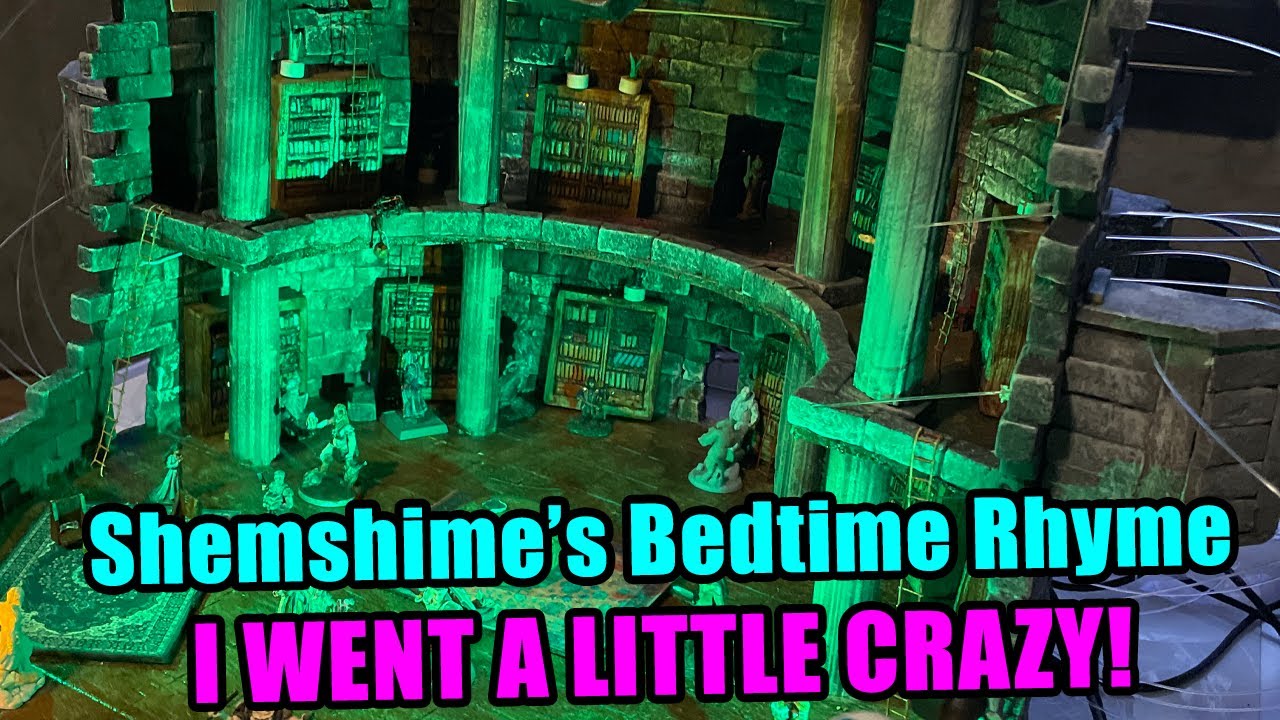 Shemshime's Bedtime Rhyme Firefly Cellar build - YouTube